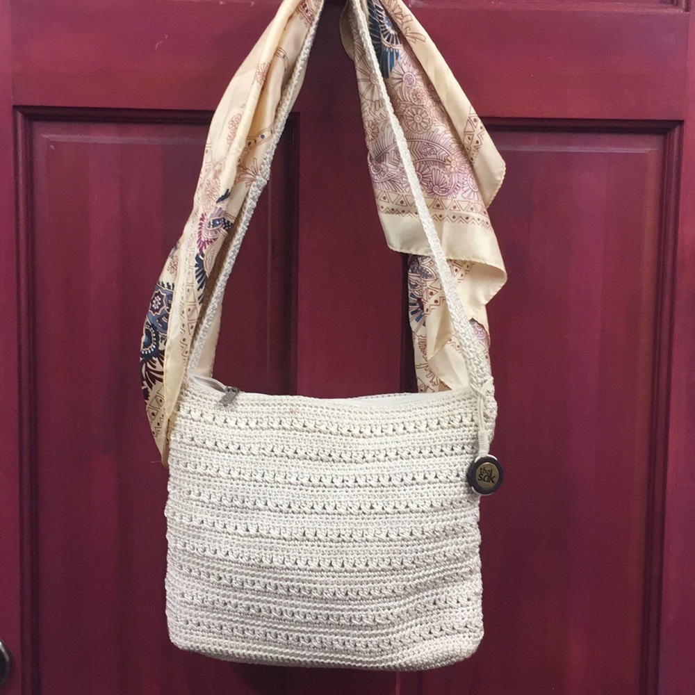 The Sak Hobo Style Shoulder Bag 10x8x2”, Knitting - Gem